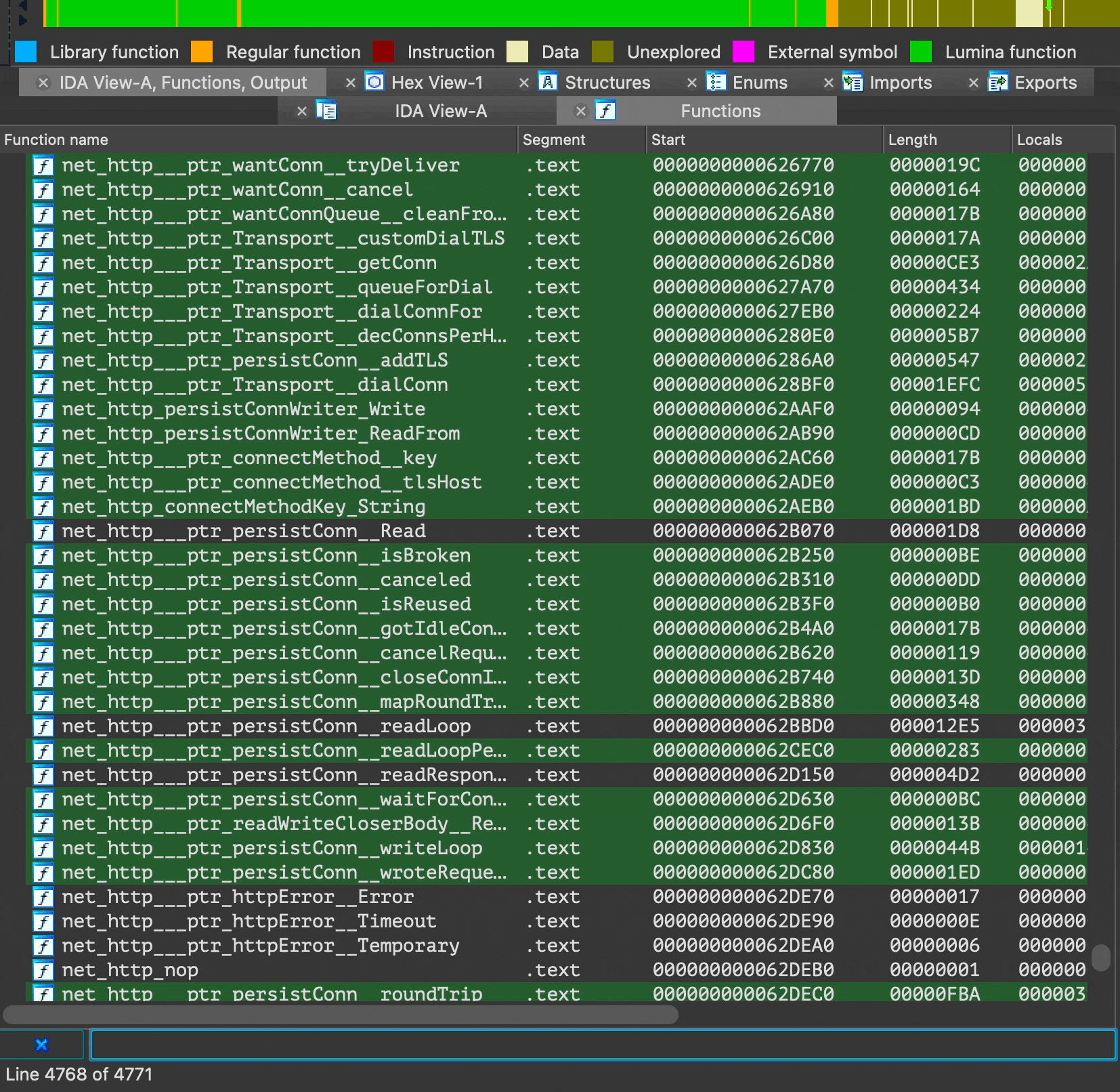 AlphaGolang - IDApython Scripts For Analyzing Golang Binaries - RedPacket Security